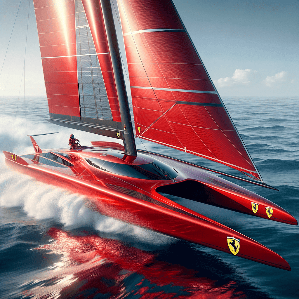 Ferrari's Venture into the World of Foiling Yacht Racing: A Game Changer?