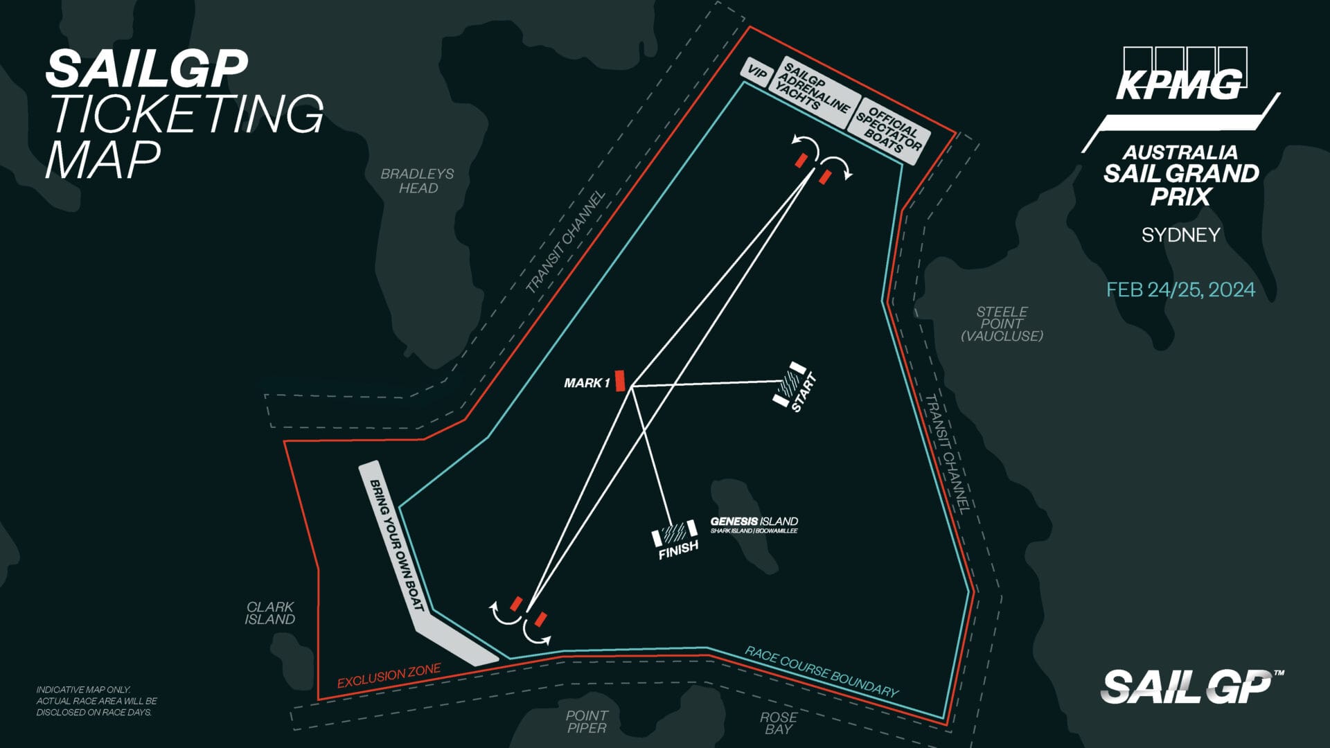 SailGP's Thrilling Return to Sydney: Confirmed Race Times, and Map