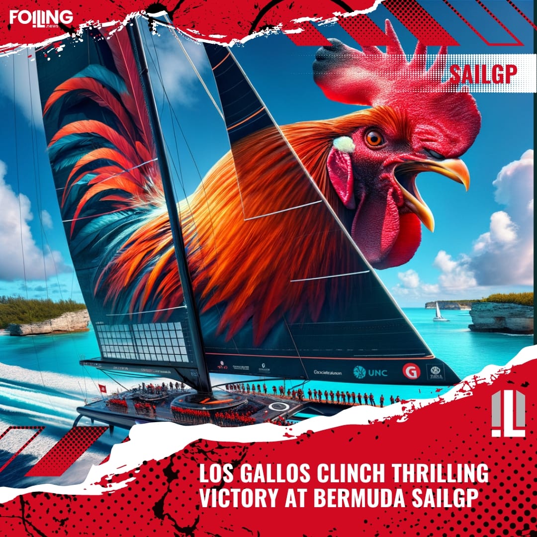 Los Gallos Clinch Thrilling Victory at Bermuda SailGP