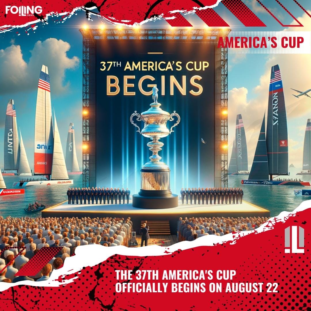 The 37th America's Cup Officially Begins on August 22