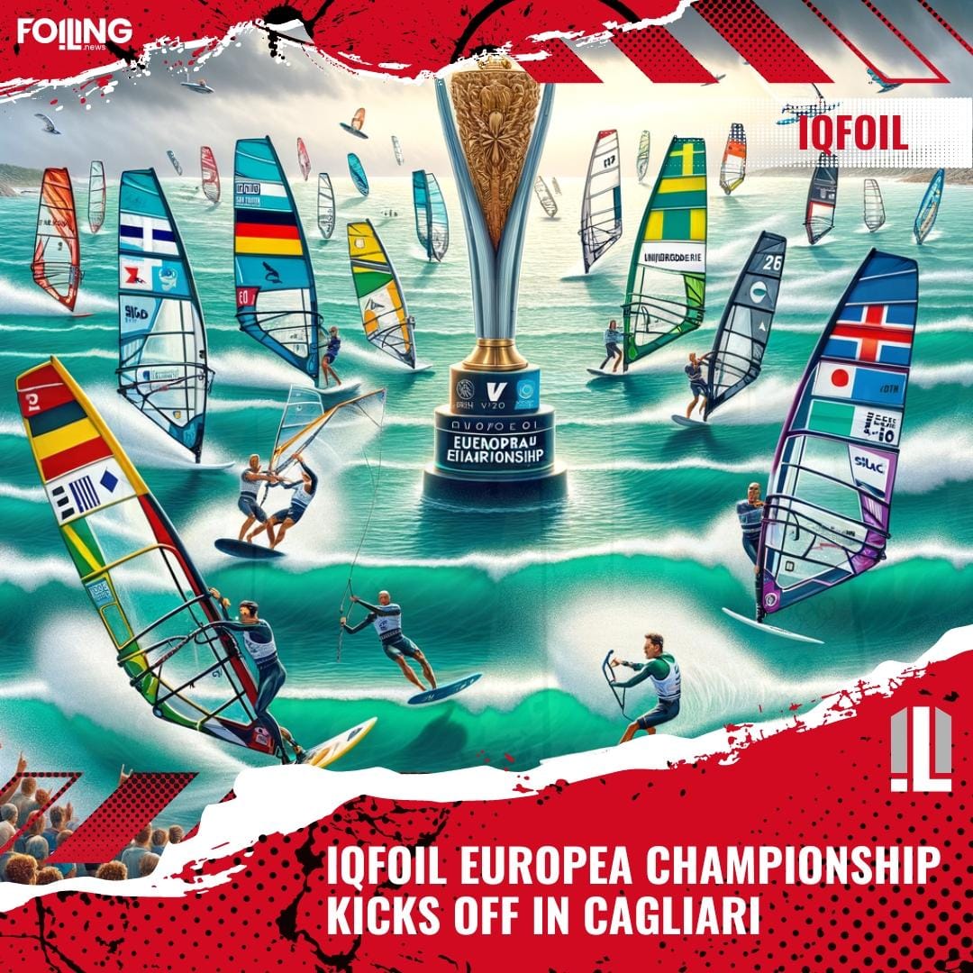 iQFoil European Championship Kicks Off in Cagliari